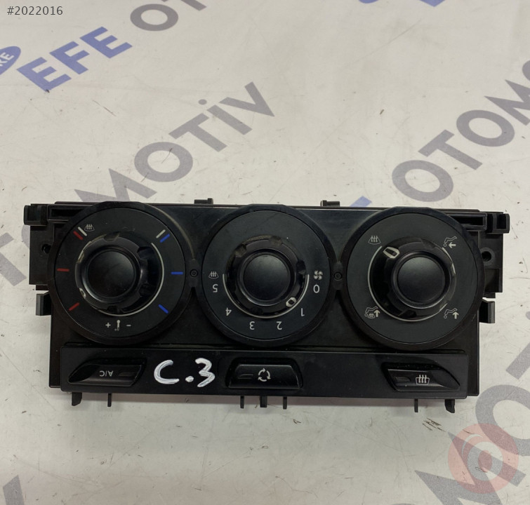 citroen c3 çıkma klima kontrol paneli (son fiyat) Çıkma Yedek Parça ...