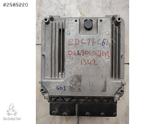 Volkswagen Golf Motor Beyni 04l906021m - 0281018510 - Edc17c otocikma ...